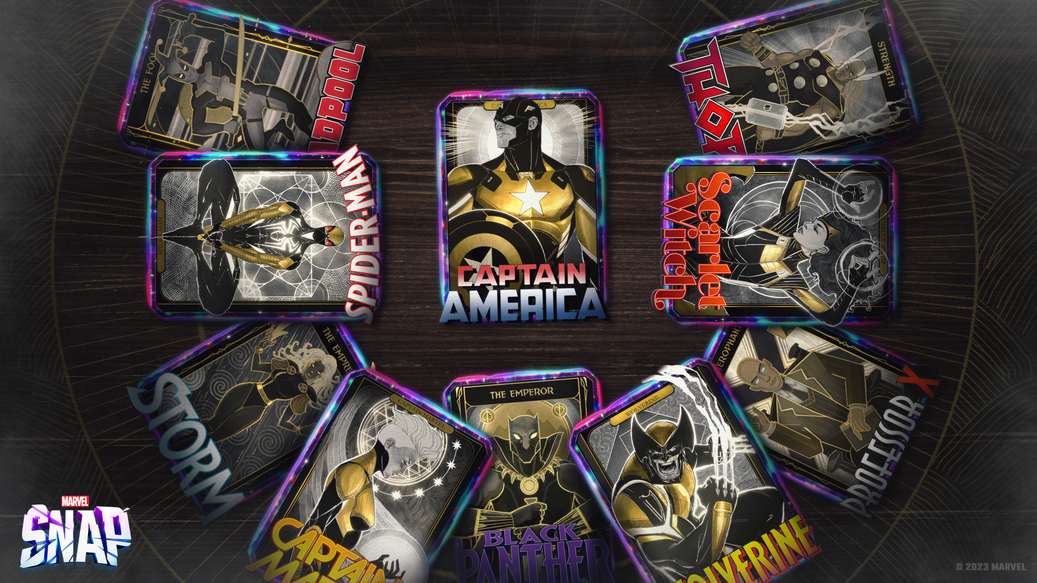 Shop Takeover: Midnight Suns Tarot Variants – Marvel Snap – Dominate ...